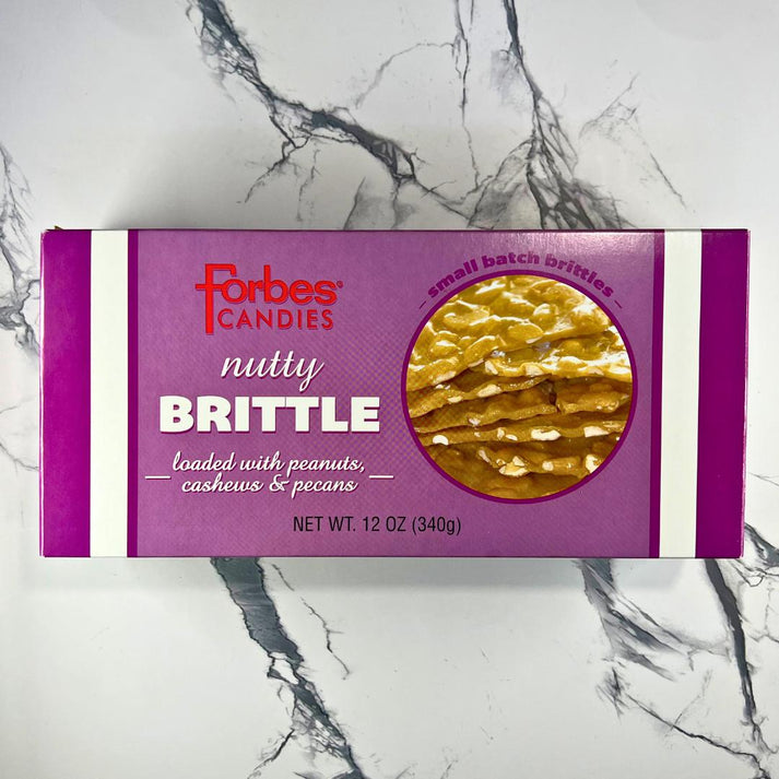 Old-Fashioned Nutty Brittle Box – Forbes Candies