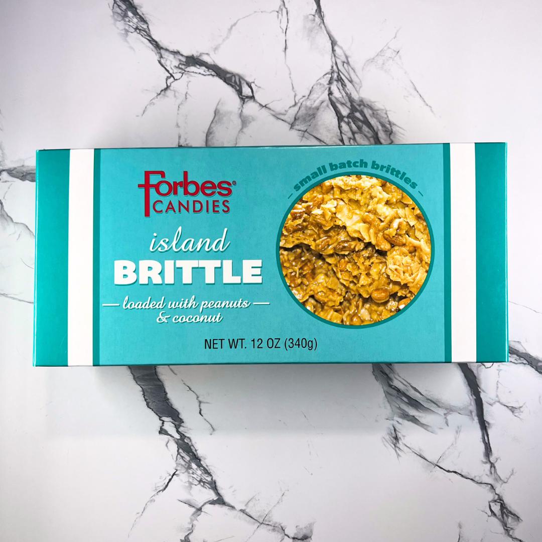 Old-Fashioned Island Brittle Box – Forbes Candies